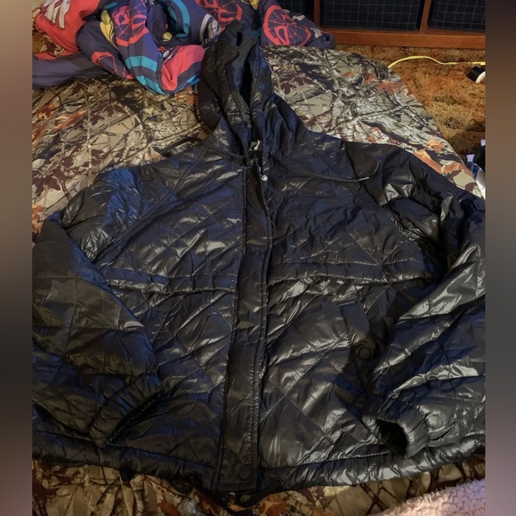 Divided | Jackets & Coats | 3 For 3 Shiny Cropped Puffer Jacket | Poshmark